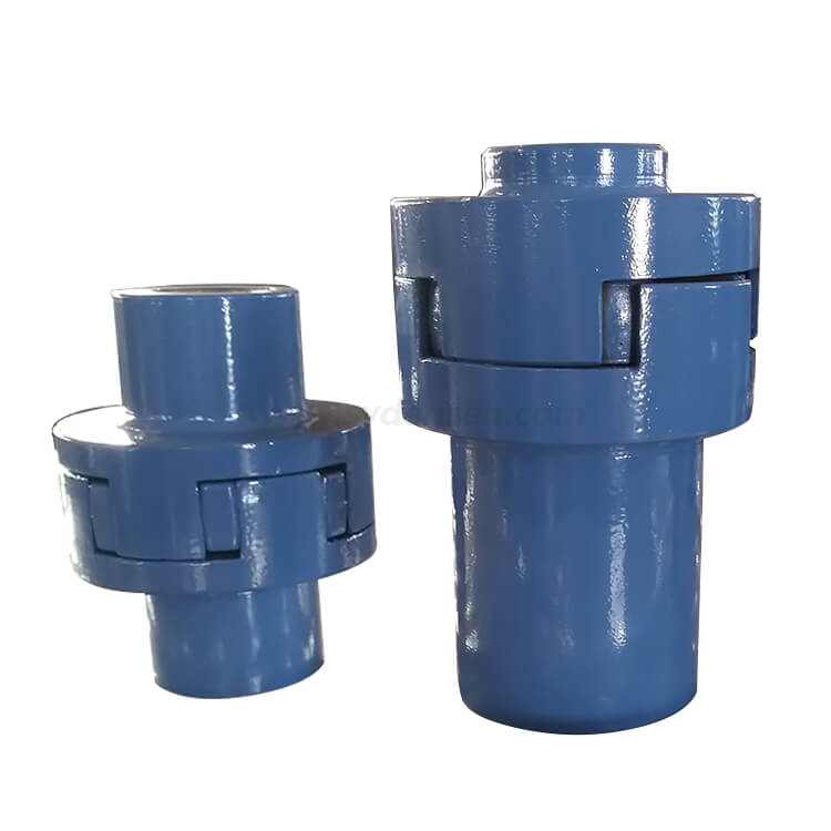 Densen customized LM type plum coupling,carbon steel plum coupling,plum ...
