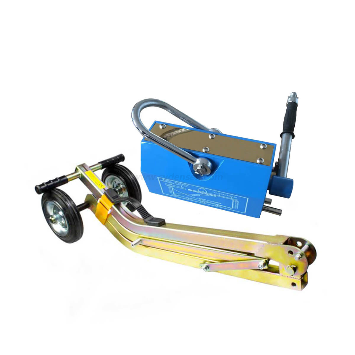 Densen Customized Mobile Portable Permanent Magnetic Lifter With Wheel ...