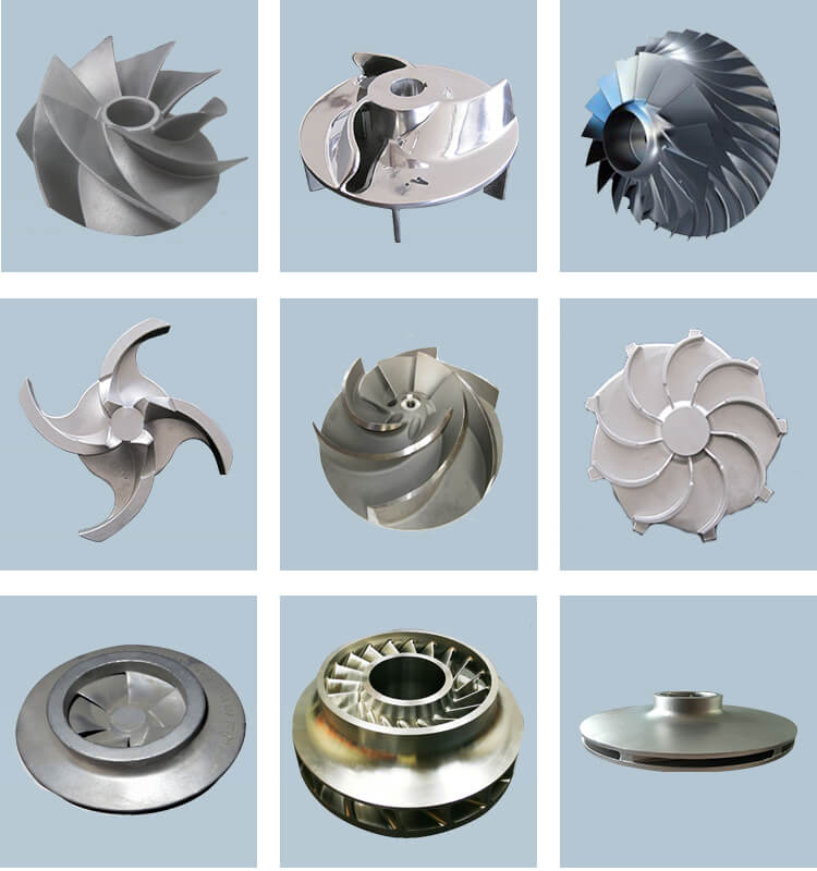 Investment Casting Pump Impeller Pump Housing Pump Flange of Pump Parts ...