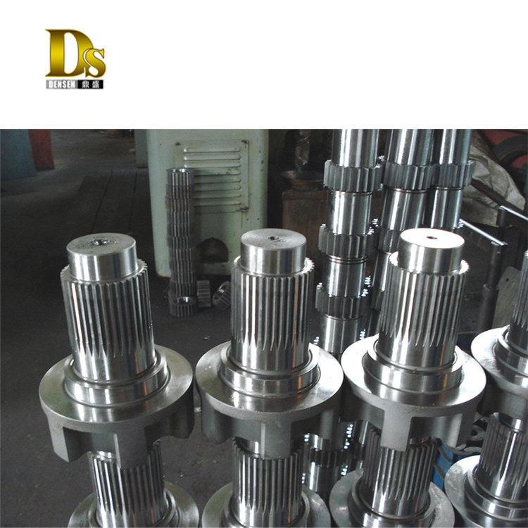 Customized Precision Steel Forging Gear Driving Spline Shaft - Buy ...